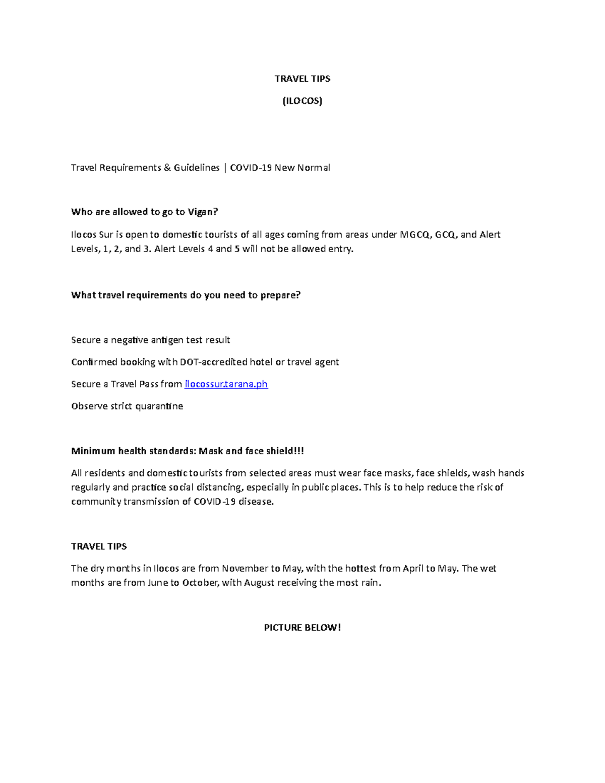 Ilocos Travel TIPS AND Guide - Introduction to Philippine Politics and ...