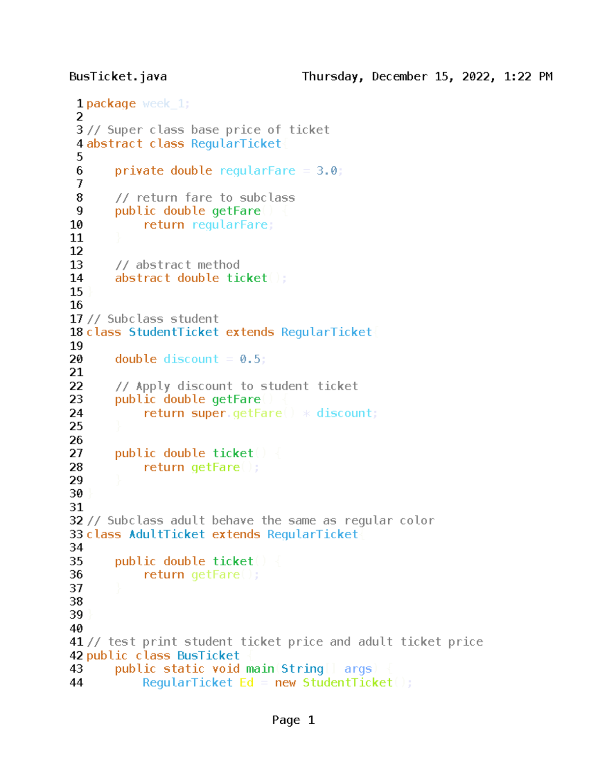 Bus Ticket - BusTicket Thursday, December 15, 2022, 1:22 PM 1 package ...