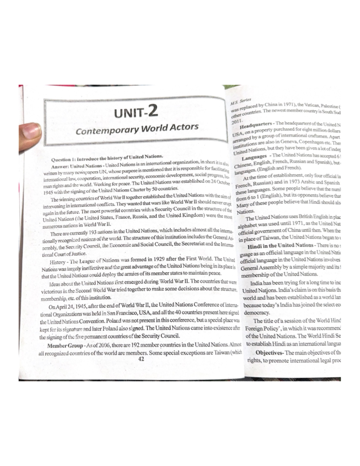 UNIT-2 - Nots - DSC B2 - Studocu