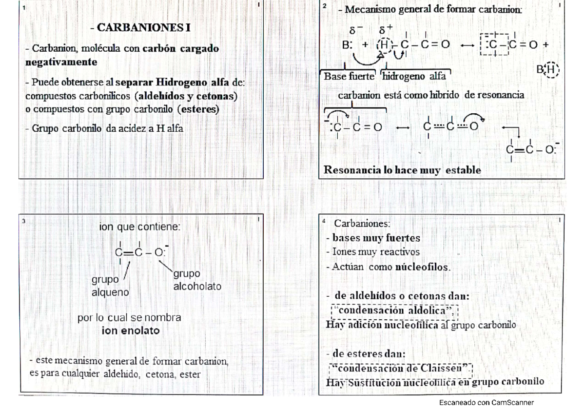 E1 Primer Clase 01-28 4IV50 - Química Orgánica - Studocu