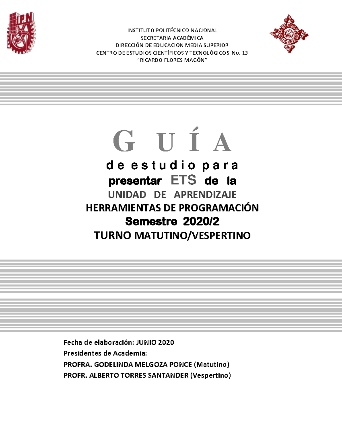 Guia Herramientas DE Programacion 2021 2 - ####### SECRETARIA ACAD ...