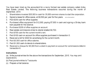 ADM 1340 Ch 3 Additional In-class Question-I - ADM 1305 - Studocu