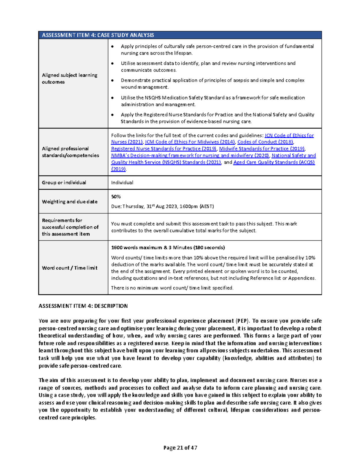 Task4 NS1882 - task dispiriting for future help - ASSESSMENT ITEM 4 ...