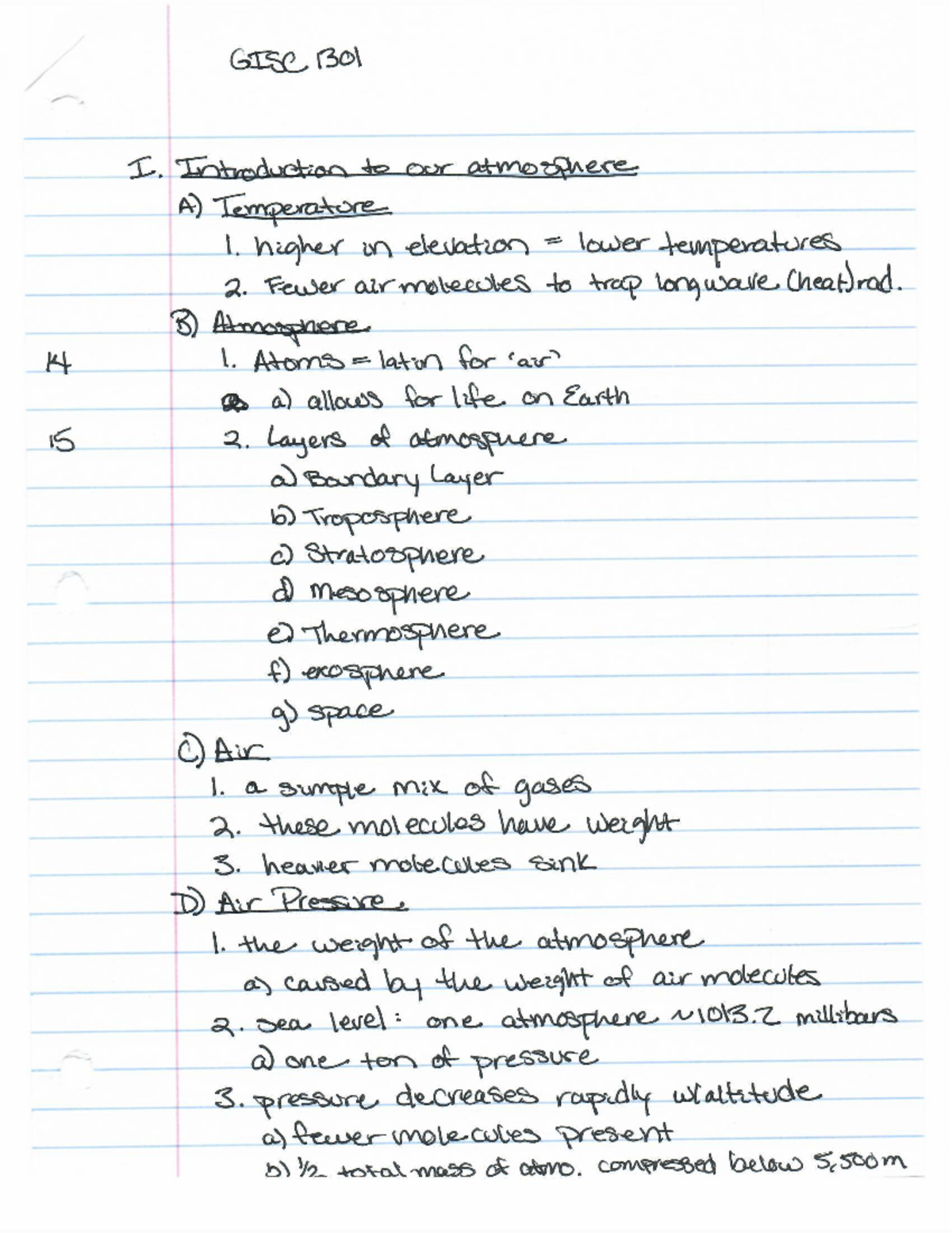 GISC Chapter 1 - Lecture notes chapt 1 - 1301 GISC - Studocu