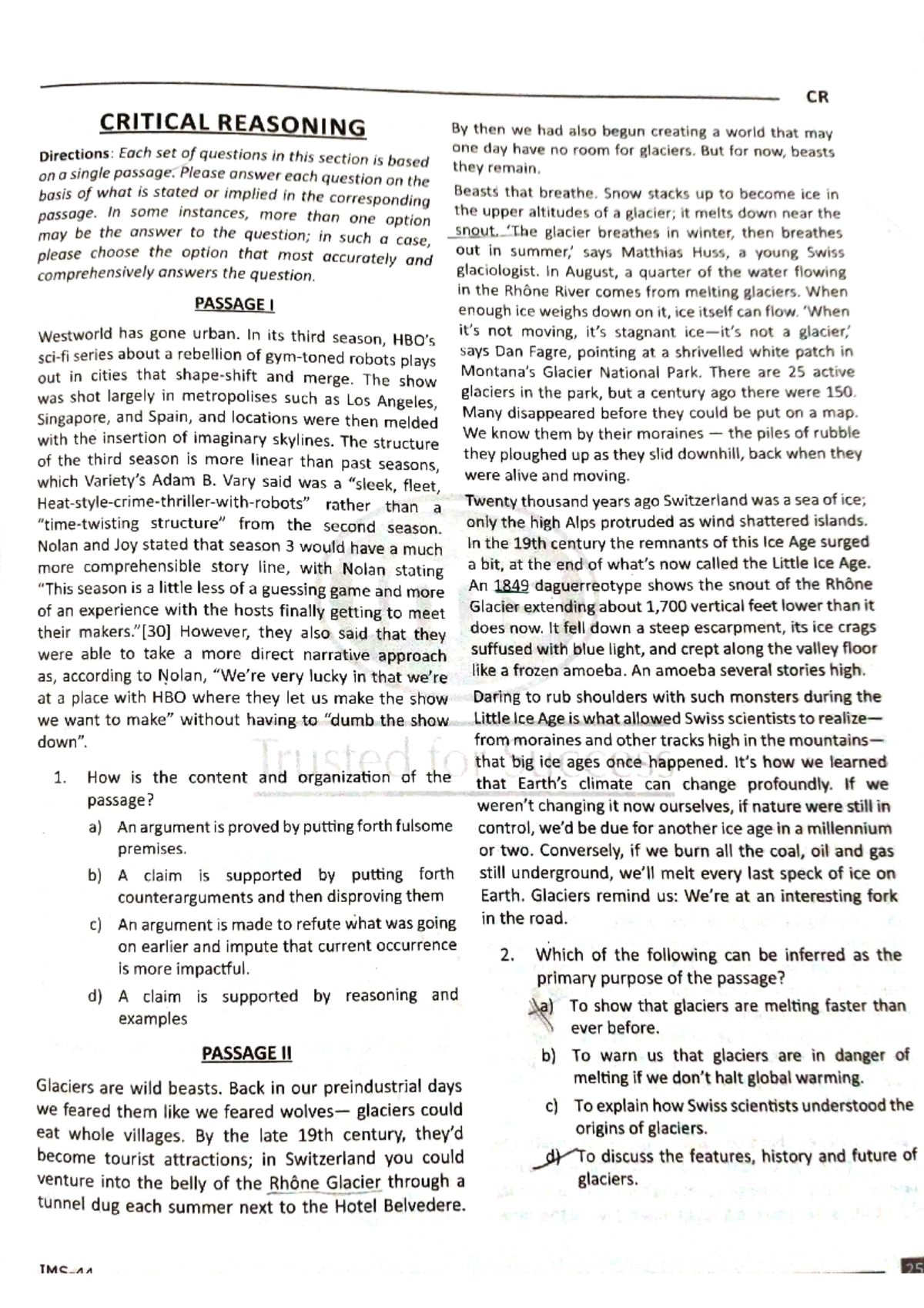 IMS clat CR - Good material - Law of Contract I - Studocu