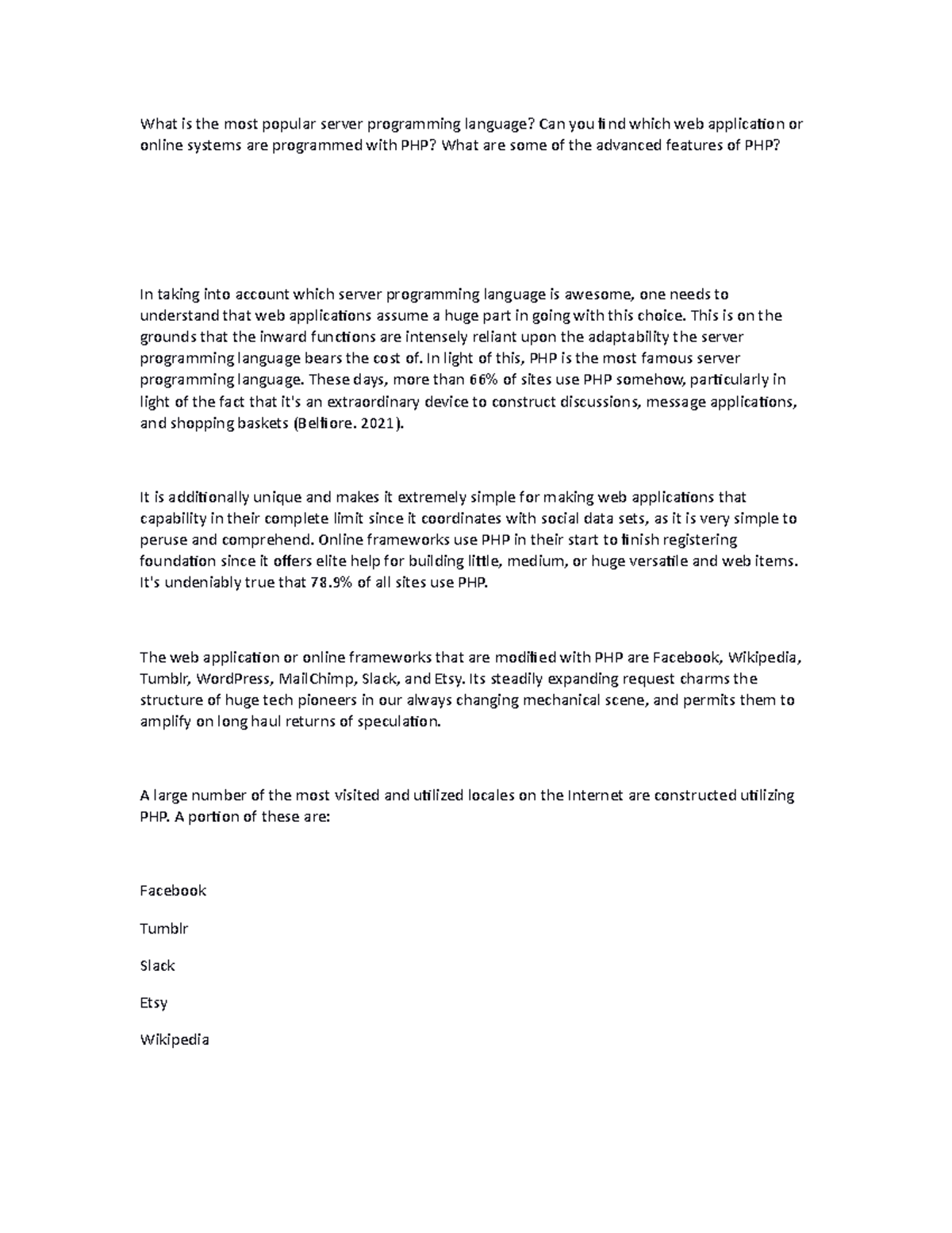 Discussion-4-2 - Discussion-4-2 solution - What is the most popular ...