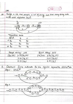 ToC by Prabin NAST - Examination Solved Questions of ToC - Theory of Computation - Studocu