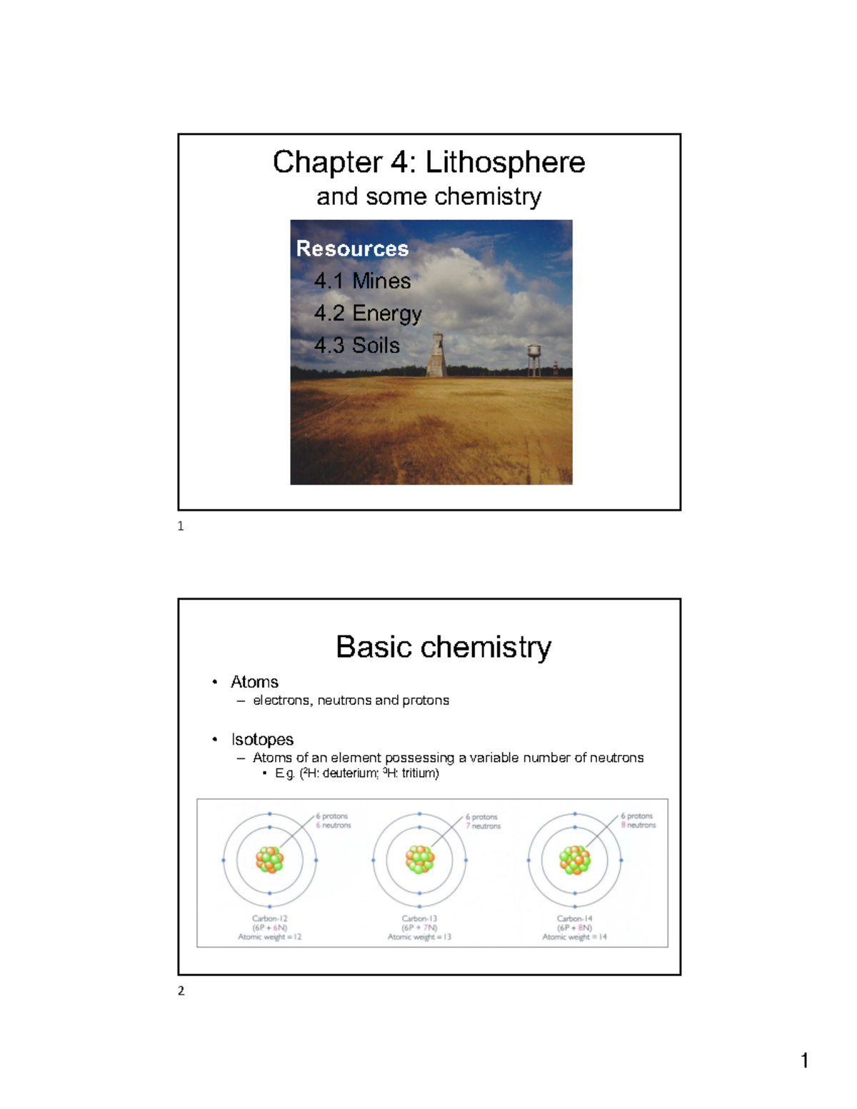 Evs MT2 - winter term 2023 Danielle fortin - Chapter 4: Lithosphere and ...