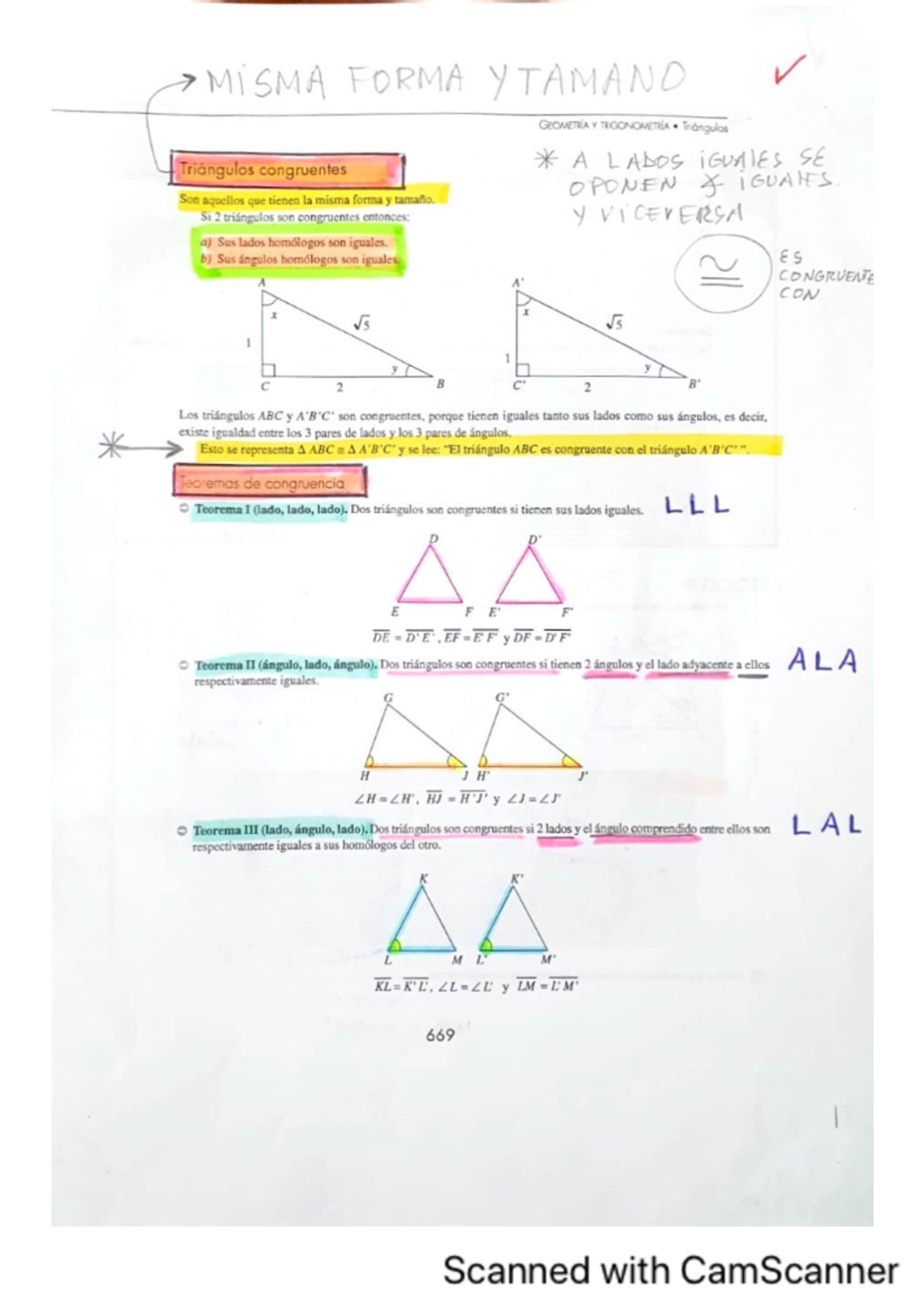 Trigo - Formulario - Geometria-trigonometria - Studocu