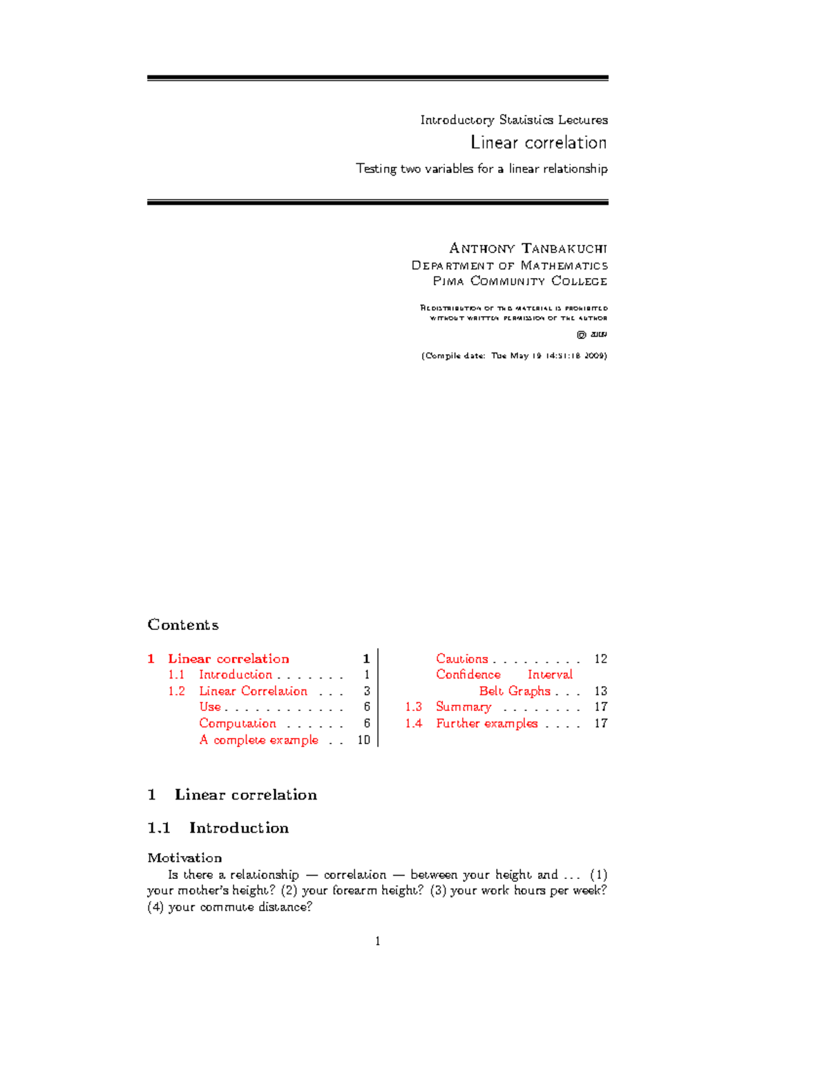 Lecture Notes Lecture 7 0 Introductory Statistics Lectures Linear