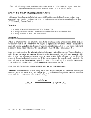 BIO 101 Lab 01, Scientific Method (4 data tables for lab groups of 4 ...
