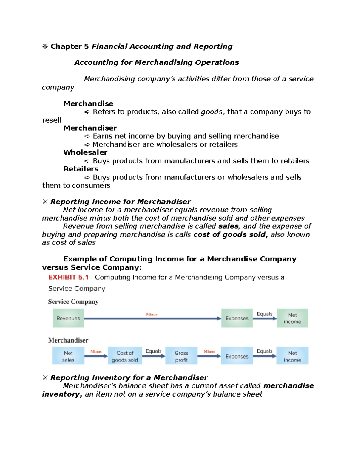 Chapter 5 Financial Accounting and Reporting - Chapter 5 Financial ...