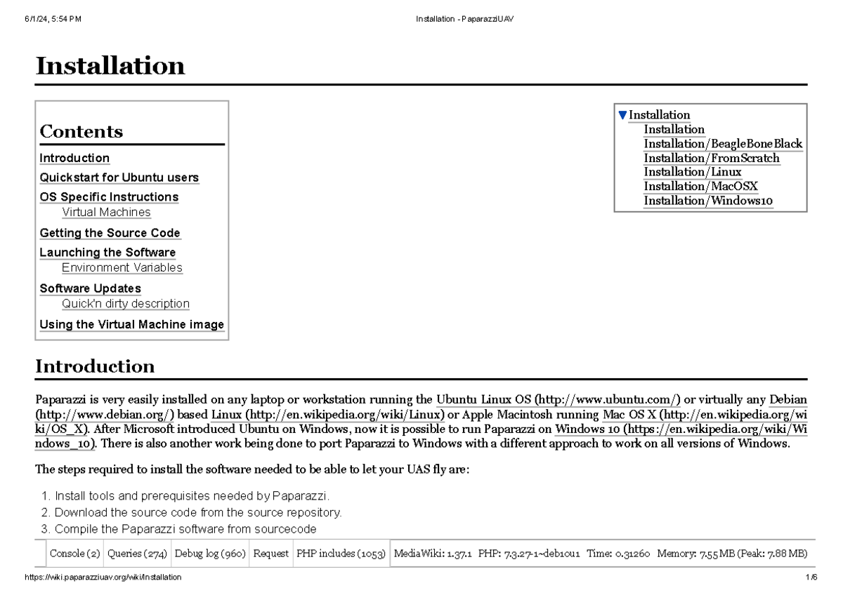 Installation - Paparazzi UAV - Installation Installation Installation ...