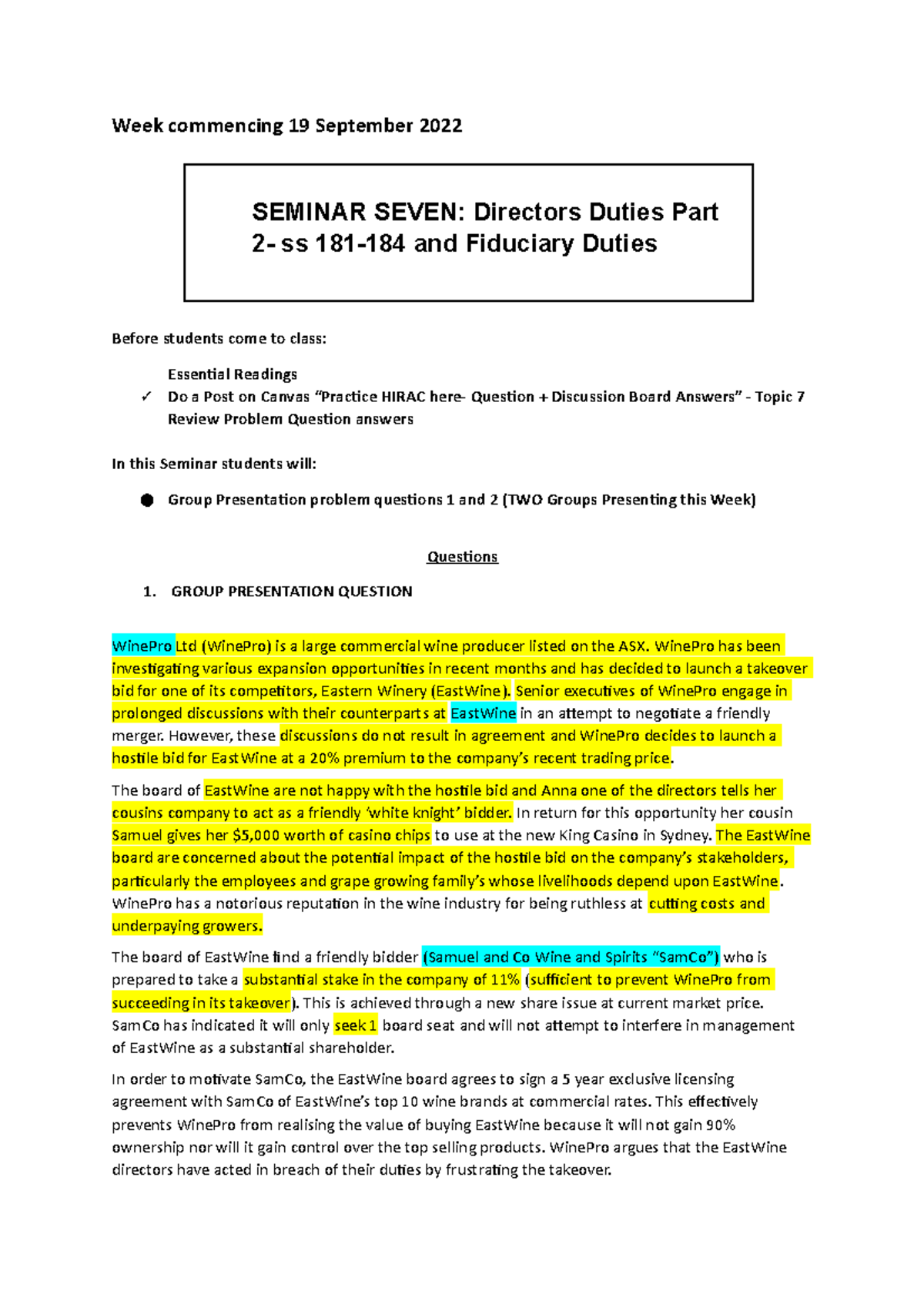 Week commencing 19 September 2022 - Week commencing 19 September 2022 ...