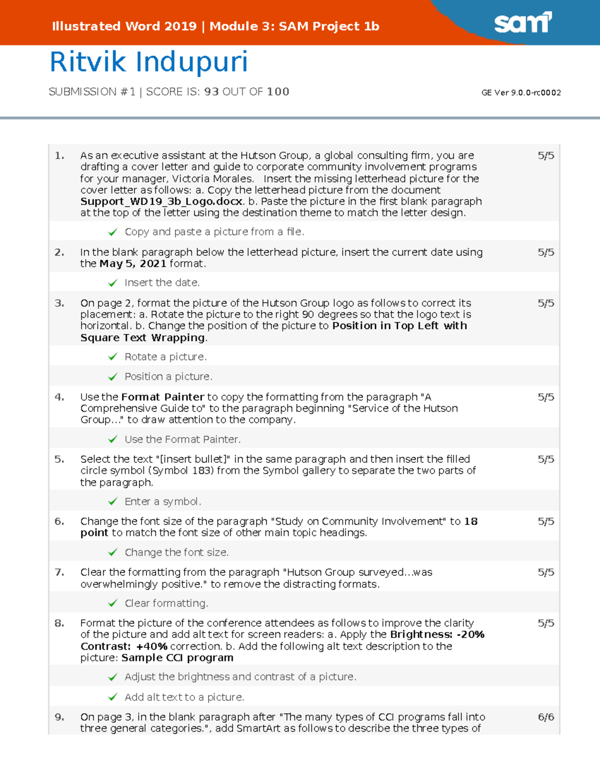 IL WD19 3b Ritvik Indupuri Report 1 - Ritvik Indupuri ...