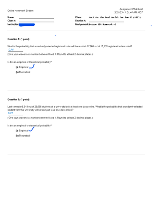 Math108x Mobius 11B - Online Homework System 3/17/23 - 10:58:35 PM ...