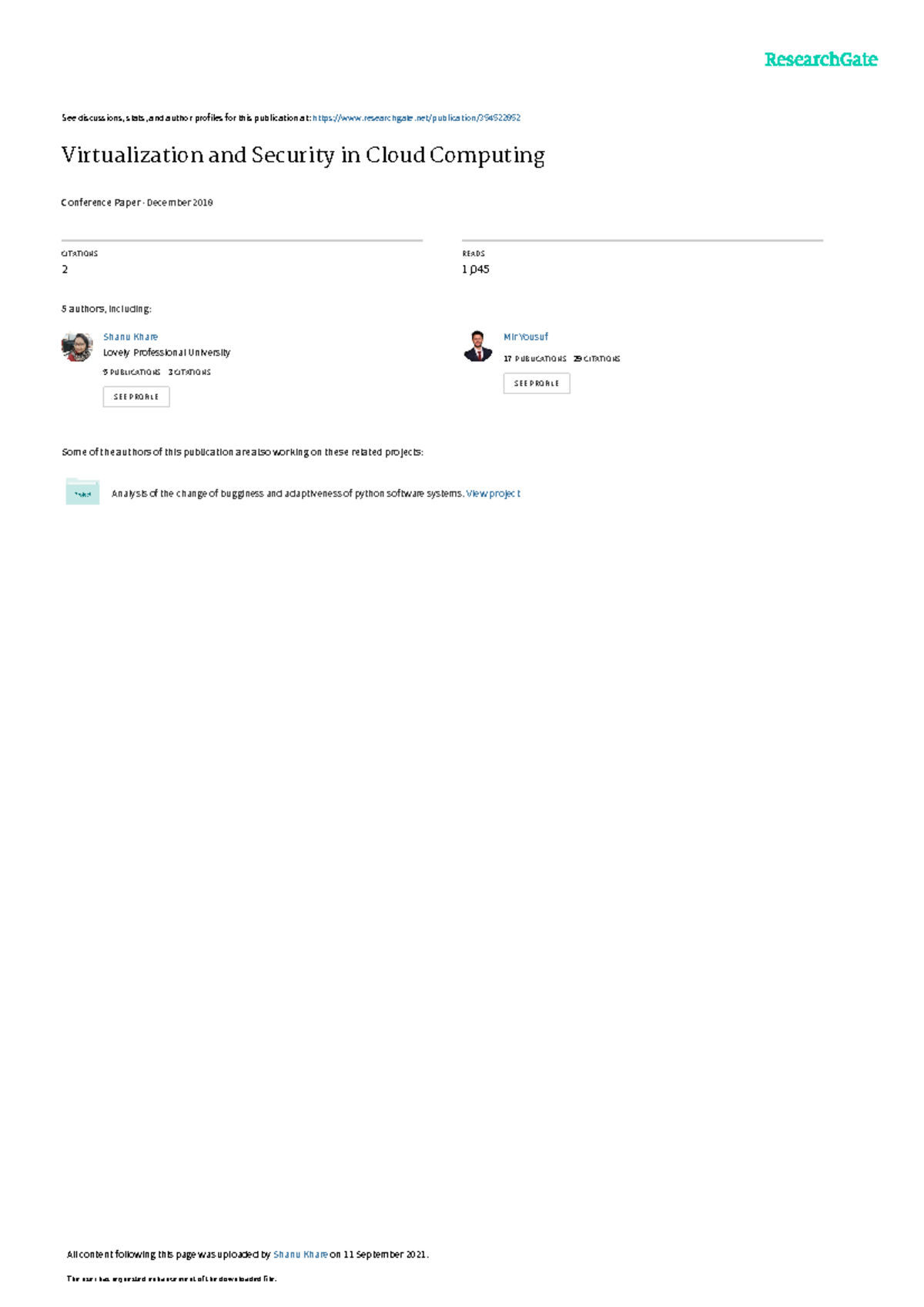 Jetirdz 06086 - See discussions, stats, and author profiles for this publication at: - Studocu