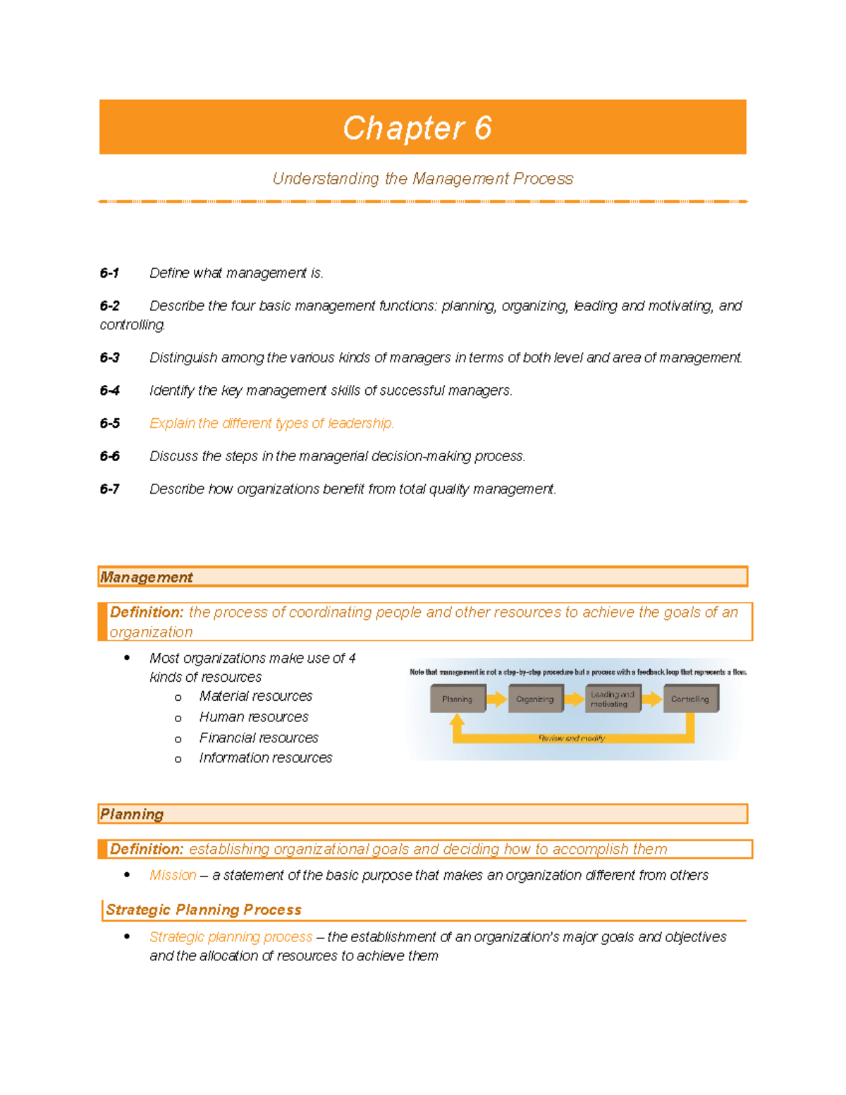 Intro to American Business - Chapter 6 Notes - Chapter 6 Understanding ...