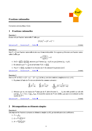 TD Polynome - cour et exercice - Exo Polynômes Corrections de Léa Blanc ...