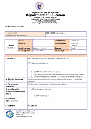 NSTP 2 Unified Syllabus 2nd Sem 2021 2022 - COURSE SYLLABUS in NSTP 2 (Course Code) NATIONAL ...