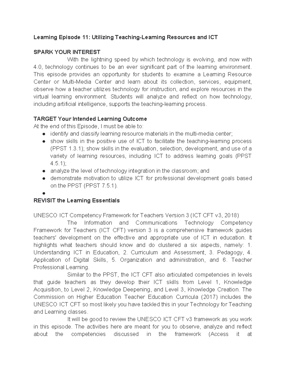 Neil-joshua-almario-learning-episode-11-utilizing-teaching-learning-resources-and-ict compress ...