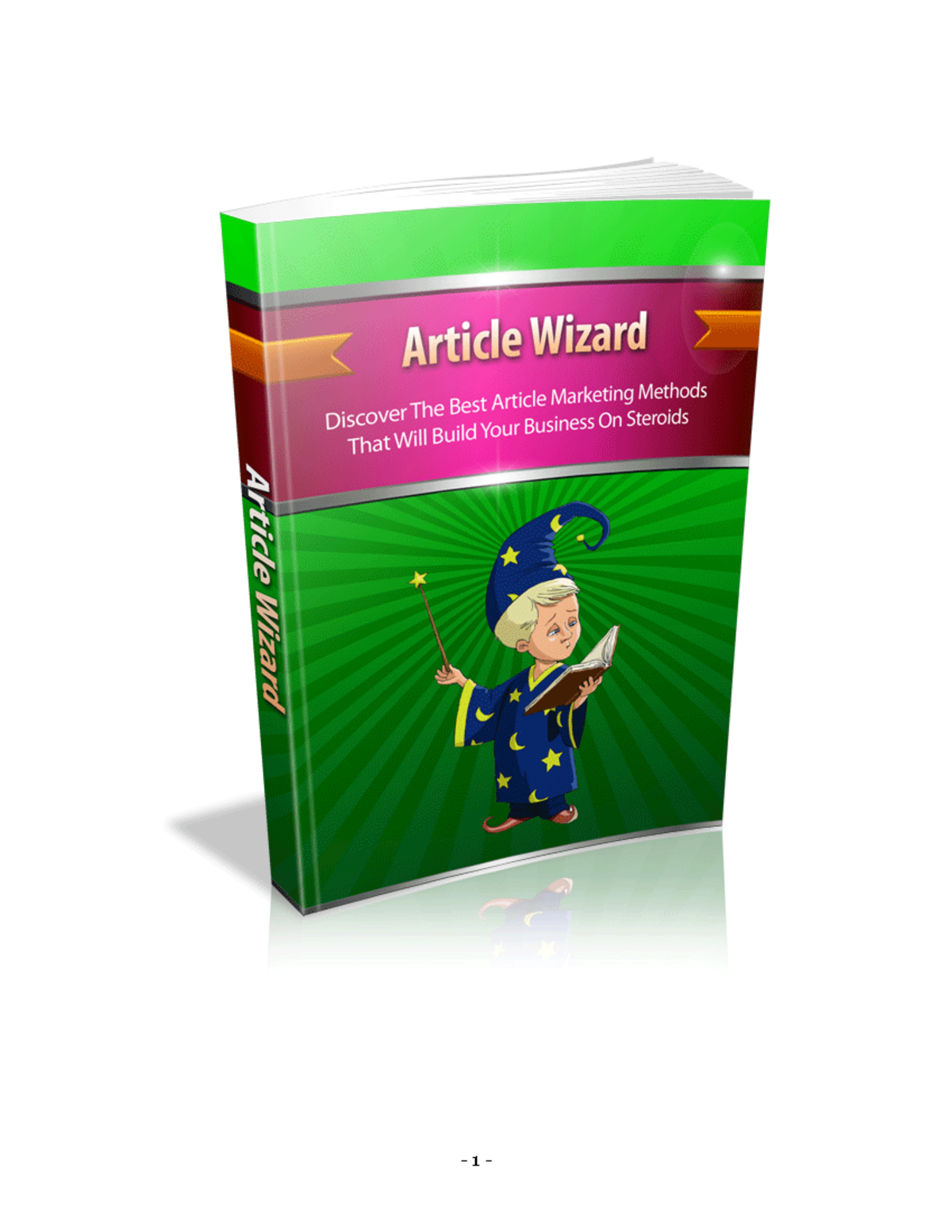 Article Wizard - Terms and Conditions LEGAL NOTICE The Publisher has strived to be as accurate ...