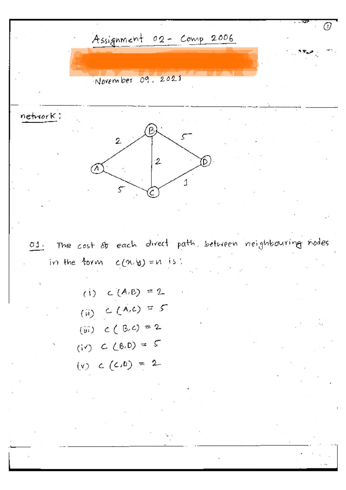 Assignment 2 - Comp 2006 - Memorial University - Studocu