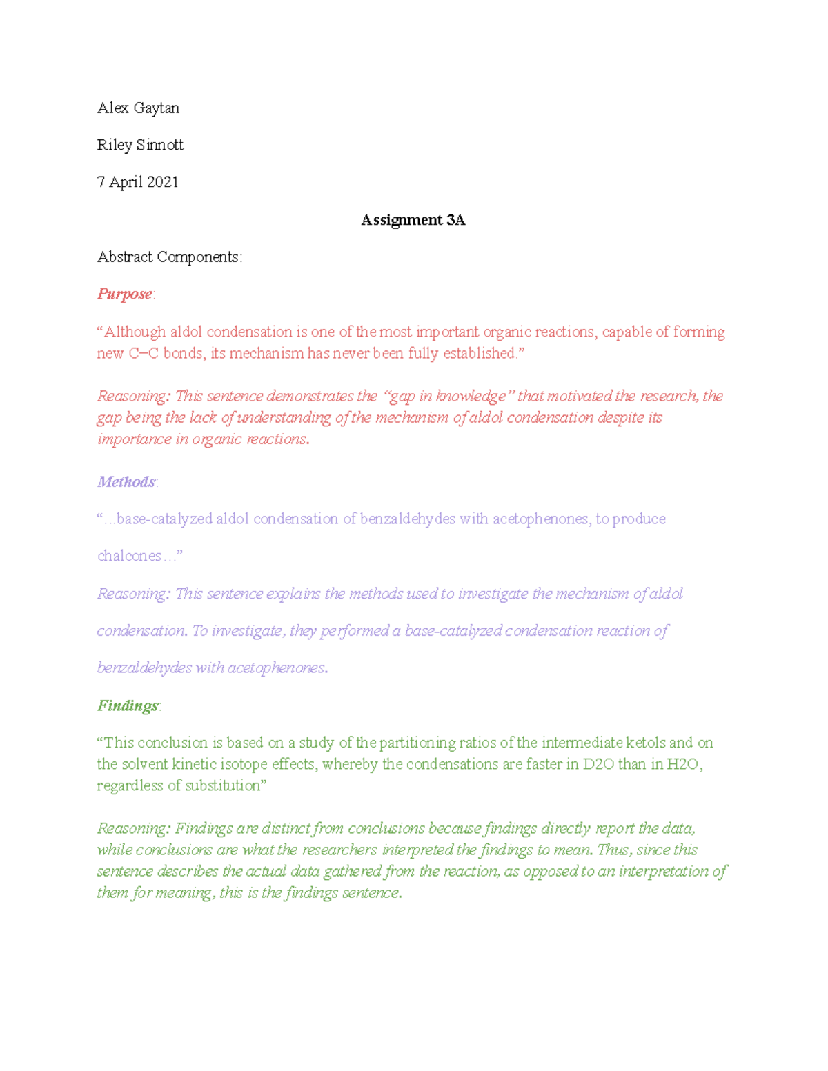 3a Assignment - Alex Gaytan Riley Sinnott 7 April 2021 Assignment 3A ...