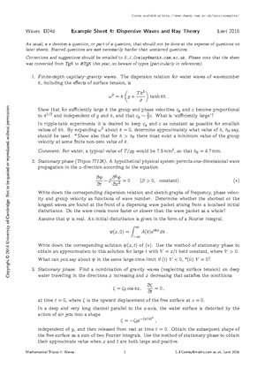 IGCSE Edexcel Physics Notes - Waves - Edexcel Physics IGCSE Chapter 3 ...