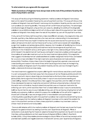 D241 - OU - Mental Health and Counselling - Studocu