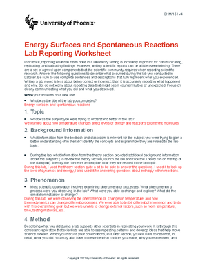 Chm150 v4 wk3 periodic table of elements lab report observational - CHM ...