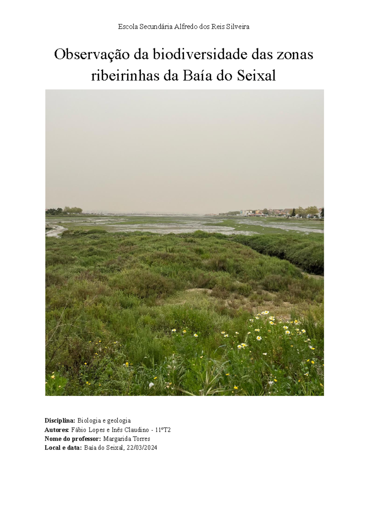 Observação da biodiversidade das zonas ribeirinhas do Seixal 2 ...