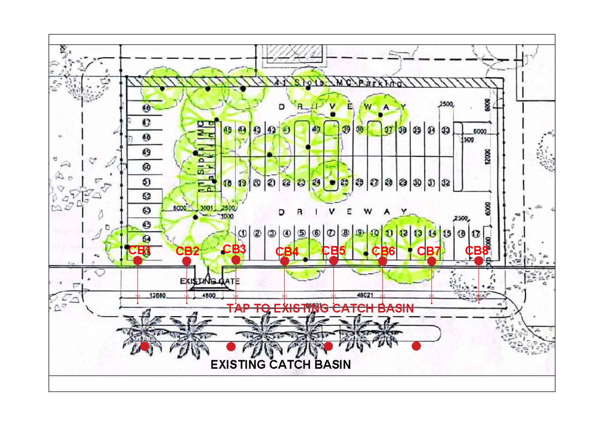 Catch basin - Accountancy - EXISTING CATCH BASIN TAP TO EXISTING CATCH ...
