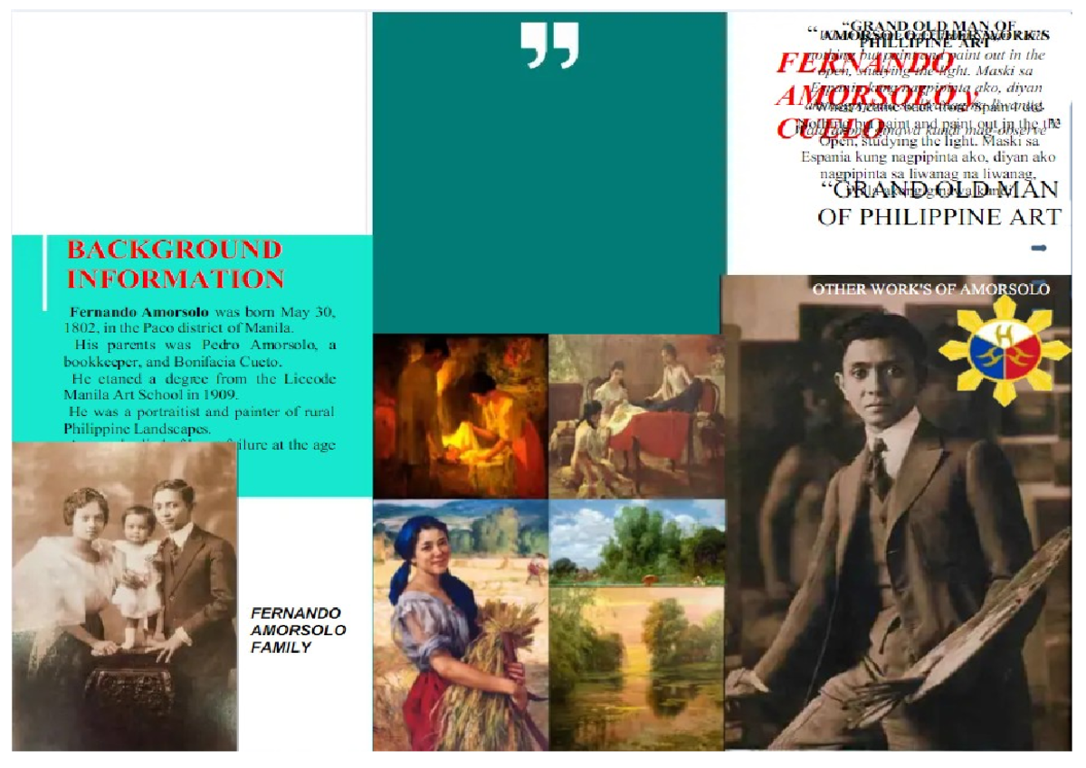 Brochure - tnx - OLD.MAN IXMORSON PHILLIPINE ART FERN paint out in the ...