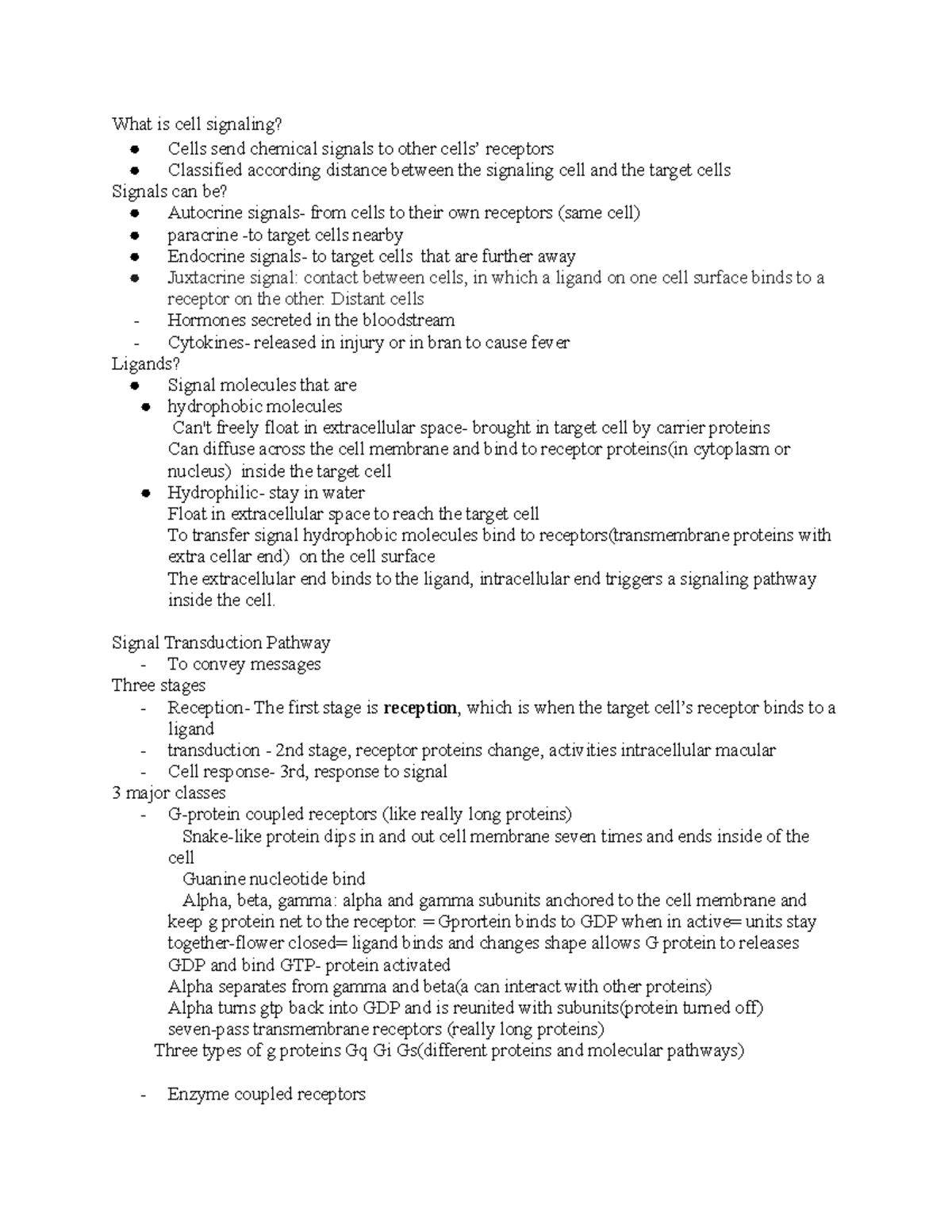 Cell Signaling - Applied Homeostasis - What is cell signaling? Cells ...