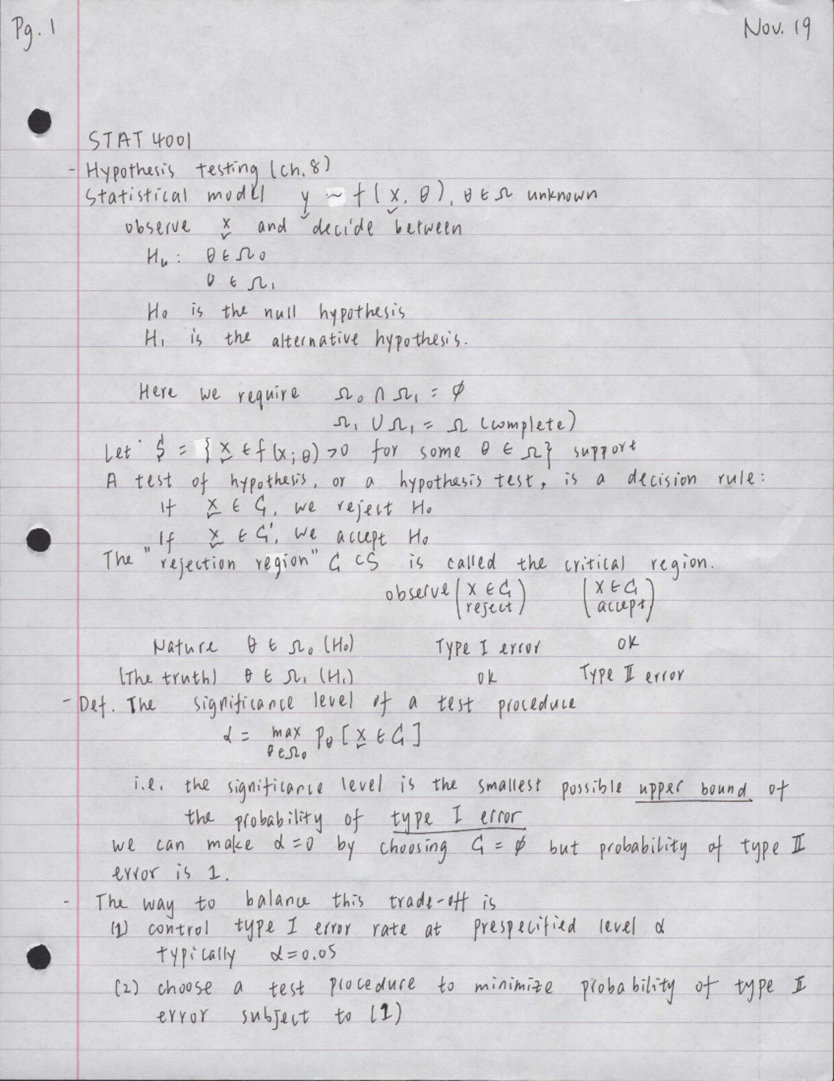 intro to prob and stat week 13 - WN4150 - Studocu