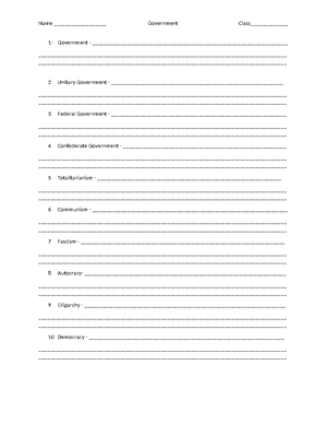 Chapter 1 Foundations of Government - Chapter 1: Foundations of ...