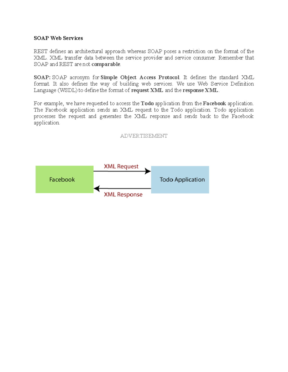 SOAP Web Services - SOAP Web Services REST defines an architectural ...