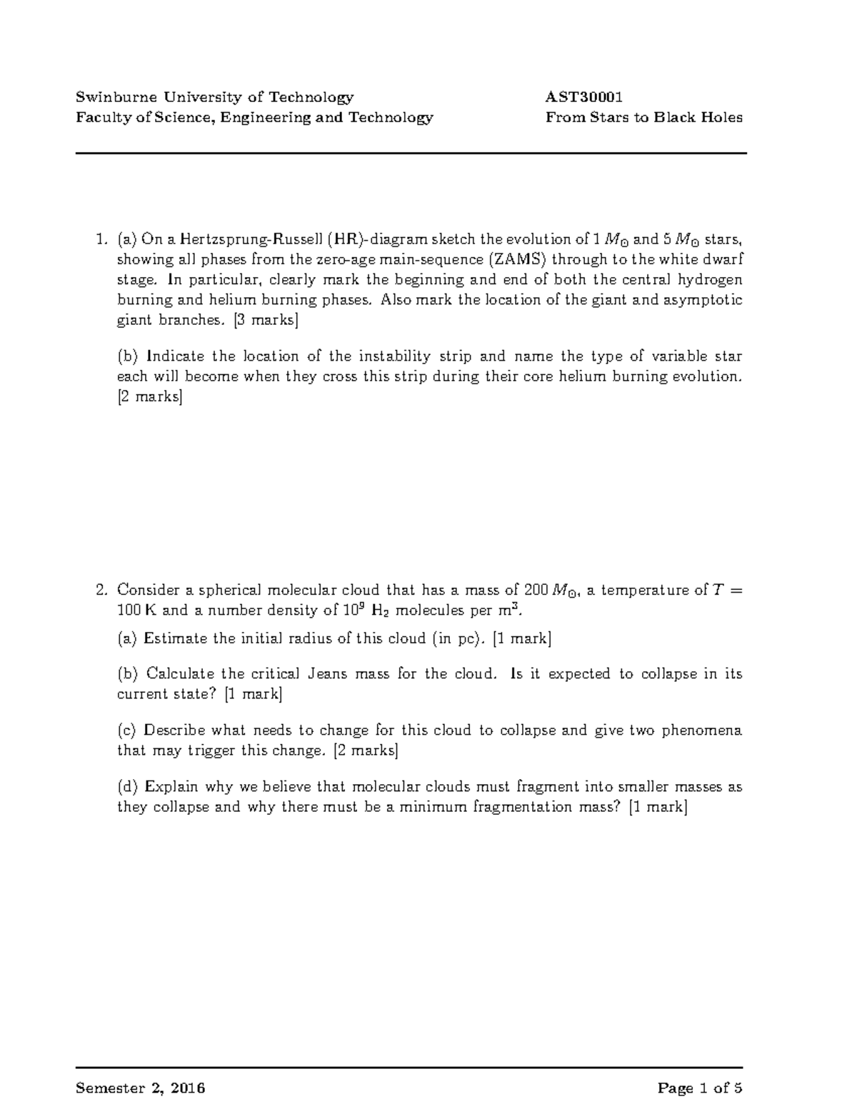 Exam 4 November 2017, questions - Faculty of Science, Engineering and ...