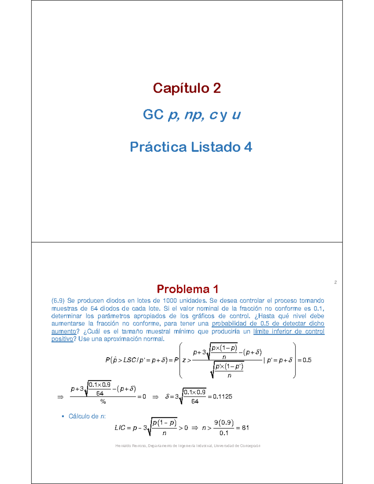 Gcc Practica L4 GC p np c u 2021 2 - Capítulo 2 GC p, np, c y u ...
