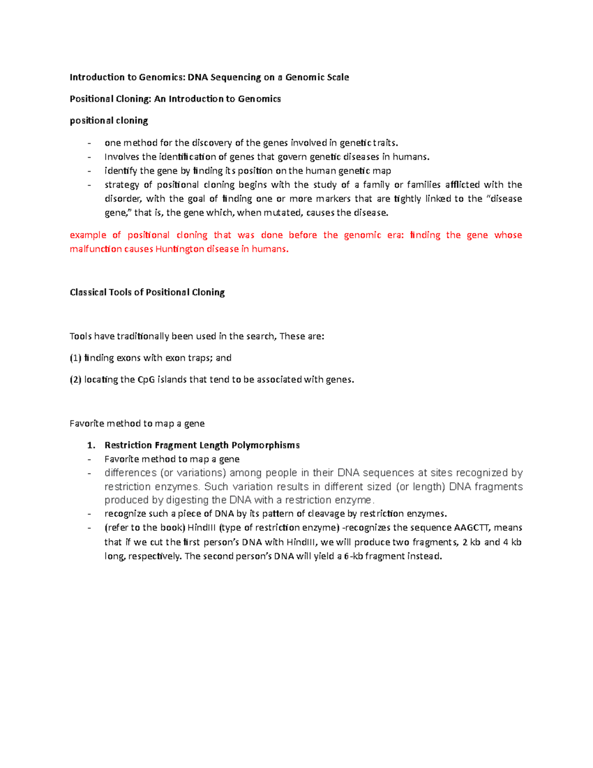 Introduction-to-Genomics - Introduction to Genomics: DNA Sequencing on ...
