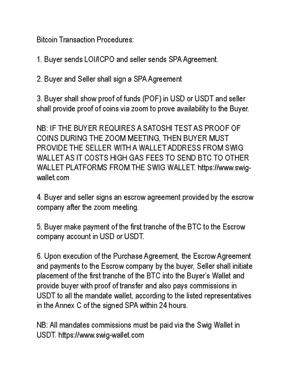 Bitcoin Escrow Procedure - Bitcoin Transaction Procedures: Buyer sends ...