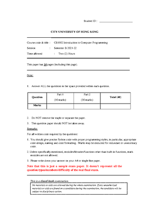 Calculus and Basic Linear Algebra II - MA1201 - CityU - Studocu