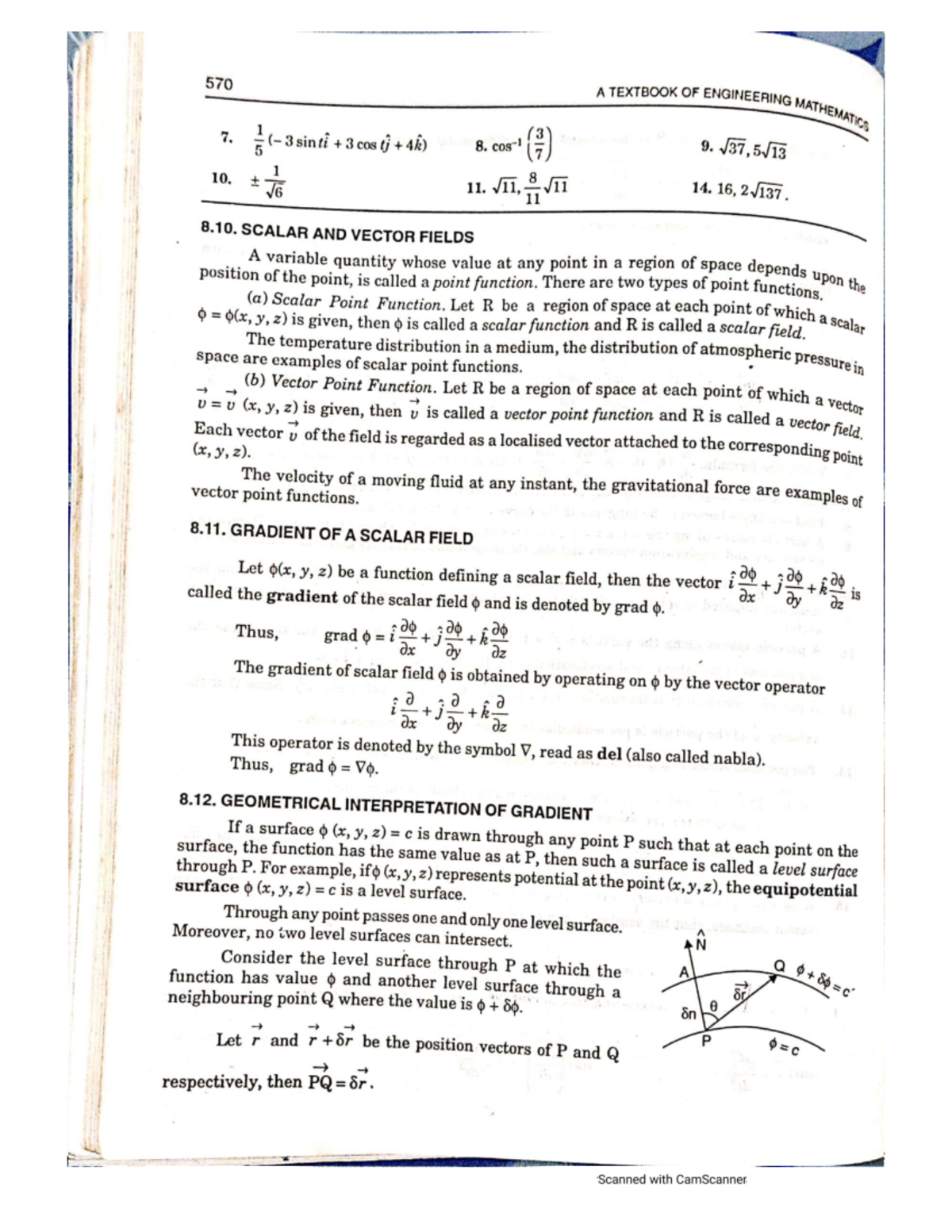 Vector 1 And Other Differentiation Bsc Physics Mg University Studocu