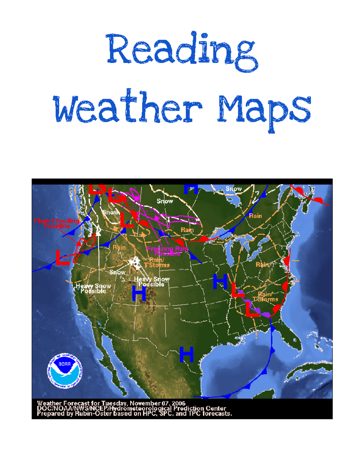 Ke'Yona Furtick - Idaho Copy of Reading a weather map - student ...