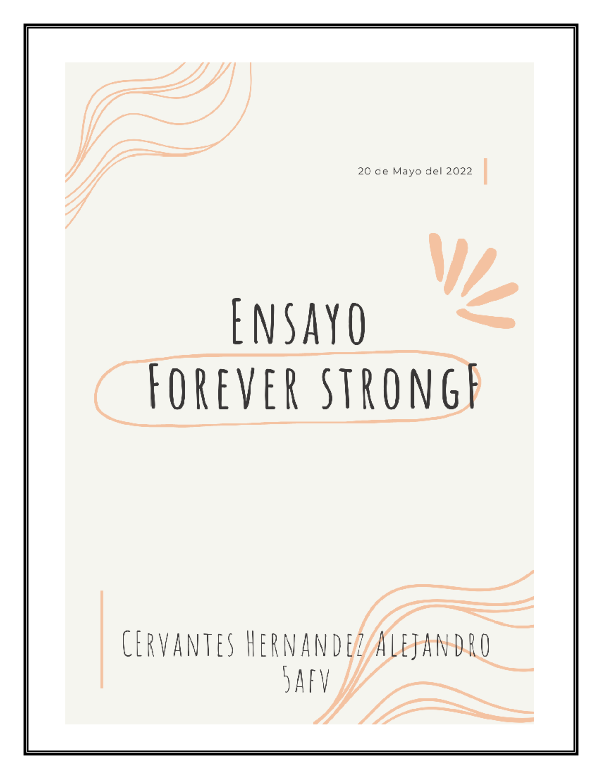 Llevando a cabo un resumen de la cinta Forever strong - Rick Penning ...