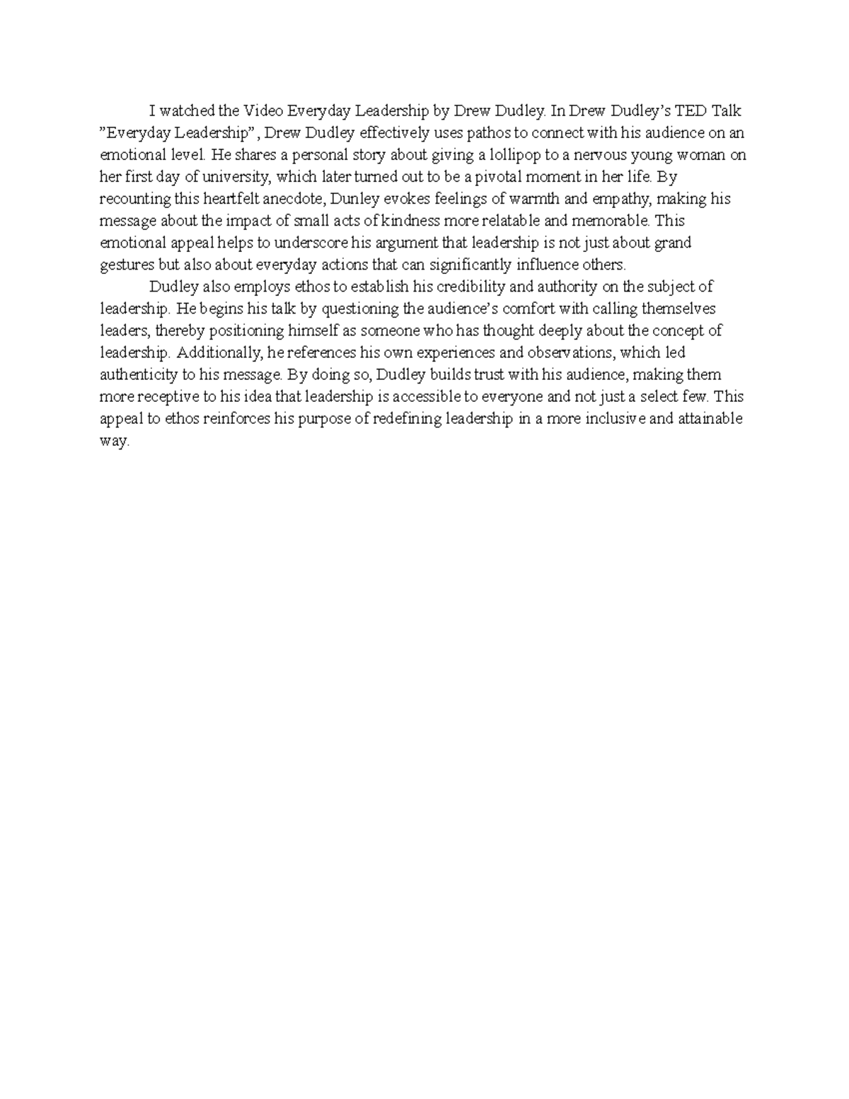 Constructed Response - qelfkbpfk2b`egkbw - I watched the Video Everyday ...