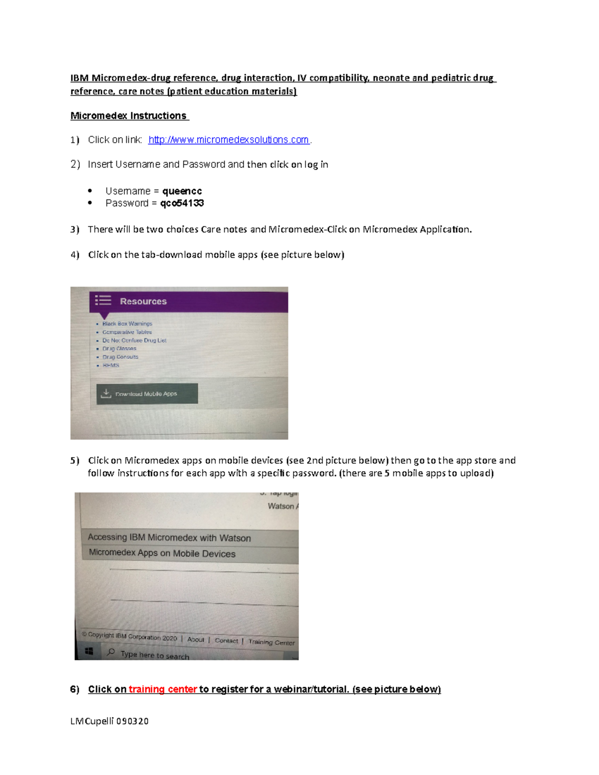Micromedex Instructions To Website Mobile Apps And Registration For