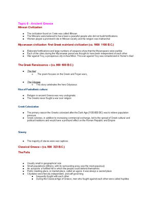 Review Exam 3 History - History 1101 Final Review Carolingian Dynasty ...