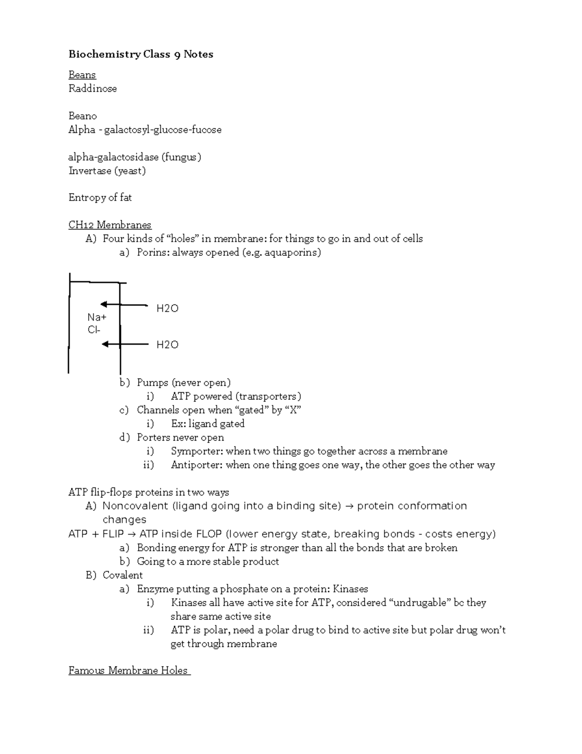 Biochemistry Class 9 Notes - Biochemistry Class 9 Notes Beans Raddinose ...